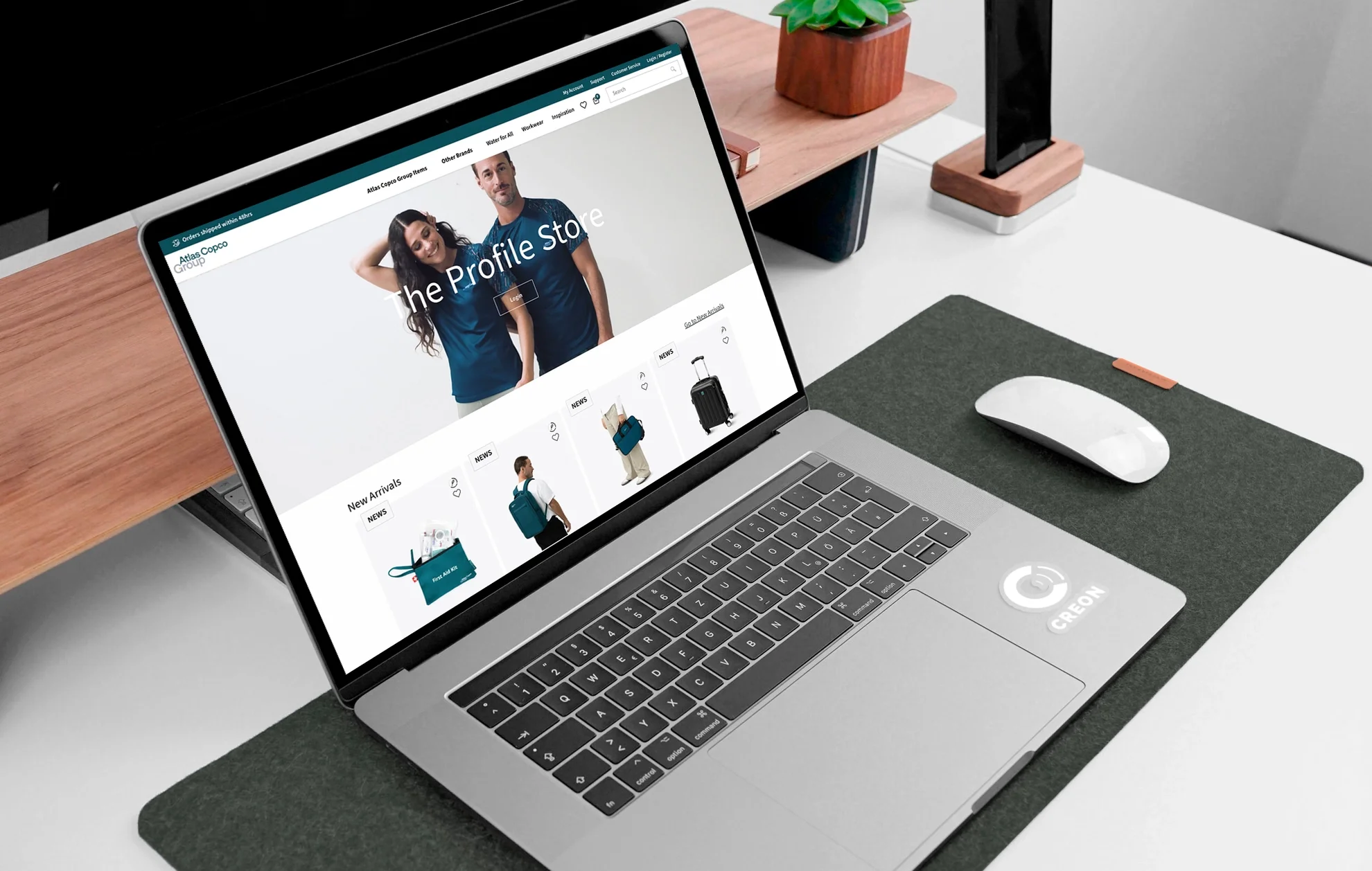Profile Store: Global Distribution of Branded Items Creon Promotion AB